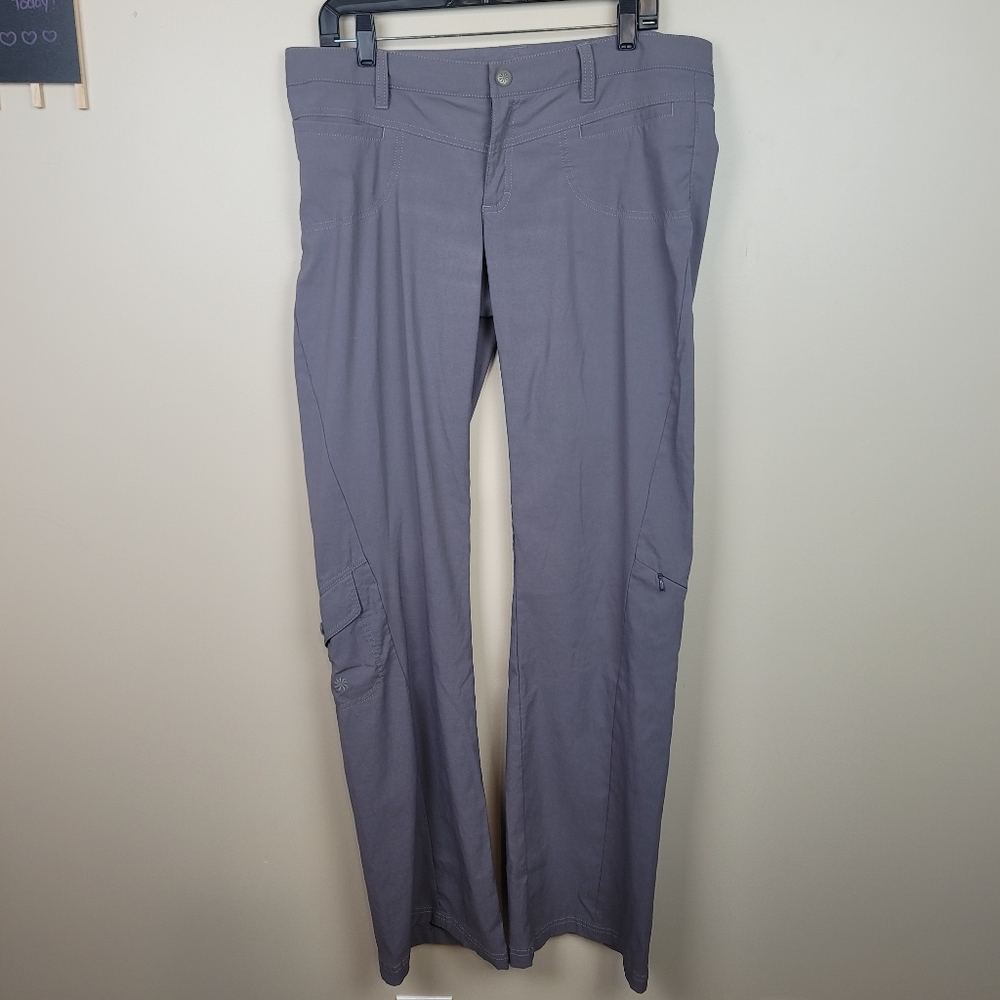 Athleta Dipper Gray Hiking Pants - Gem
